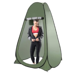 changing room/toilet/shower tent - green, pop up tents for outdoor camping with metal frame, privacy shelters room portable, 120/150 cm wide (size : 120cm/47in wide)