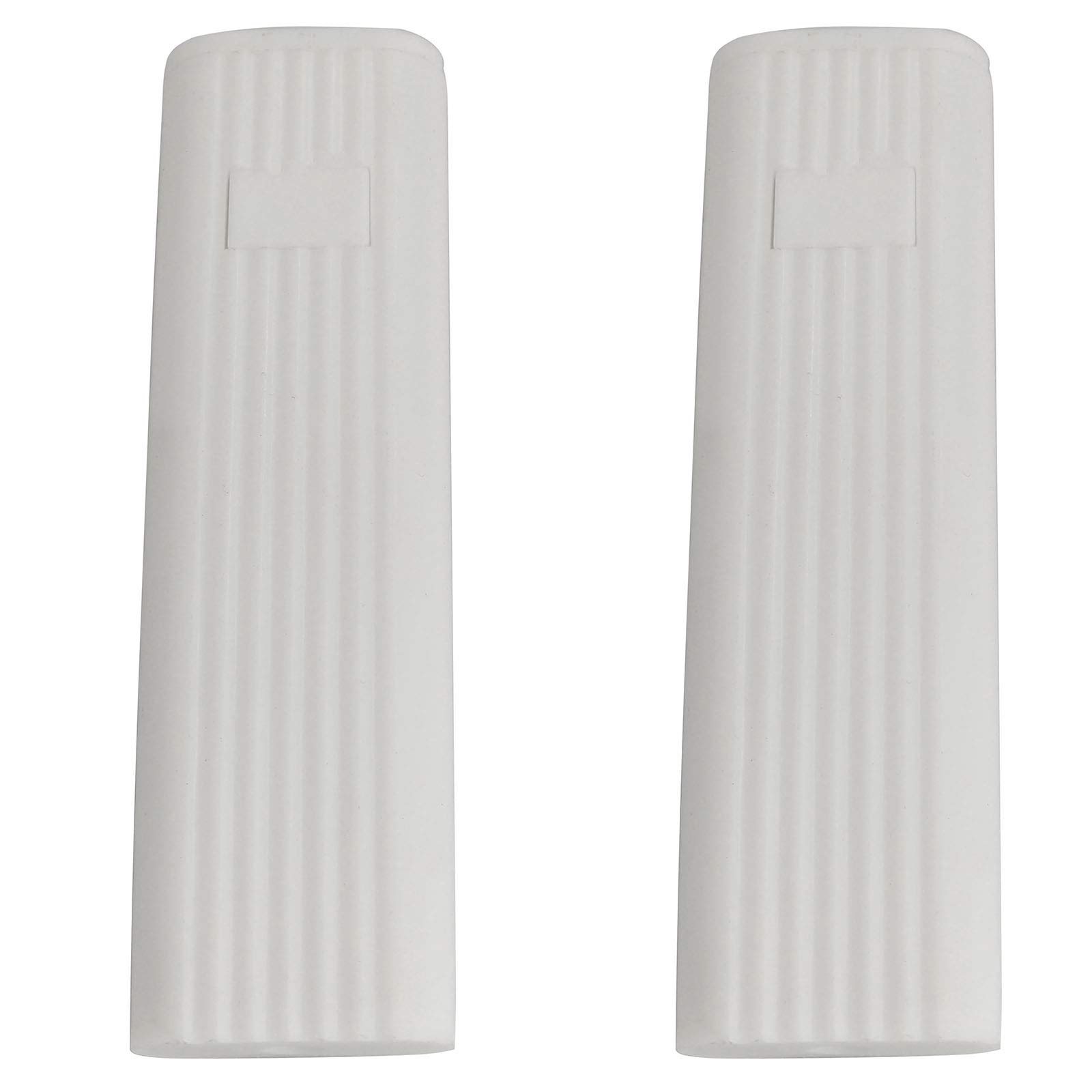 LQ Industrial Cord Weight 2PCS White Plastic Rectangle Cord Weight Control Spare for Vertical Blind,Windows,Roller Blinds Blind Safety Handle