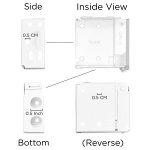 DALIX High Profile Blinds Mounting Brackets Hardware Vertical Horizontal Window Parts