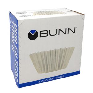 Bunn BCF100 BCF100-B 100-Count Basket Filter (Pack Of 4),White, 4