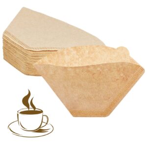 yql #2 cone coffee filter,coffee filters 2 cone paper unbleached disposable coffee filters fit for drip coffee maker(200 count)