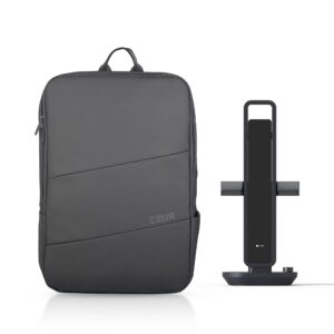 czur aura pro 14mp document scanner and black travel backpack bundle