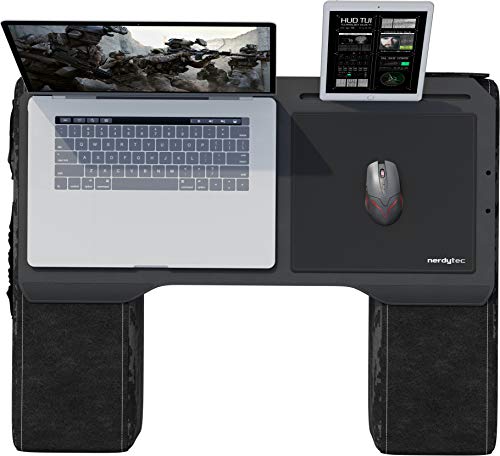 Couchmaster® CYBOT - Ergonomic Lap Desk for Notebooks or Wireless Equipment, including pillows, mousepad