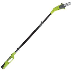 Sun Joe iON8PS2-LT 8-Inch Amp 40V Cordless Multi-Angle Pole Chain Saw, Kit (w/2.5-Ah Battery + Quick Charger)