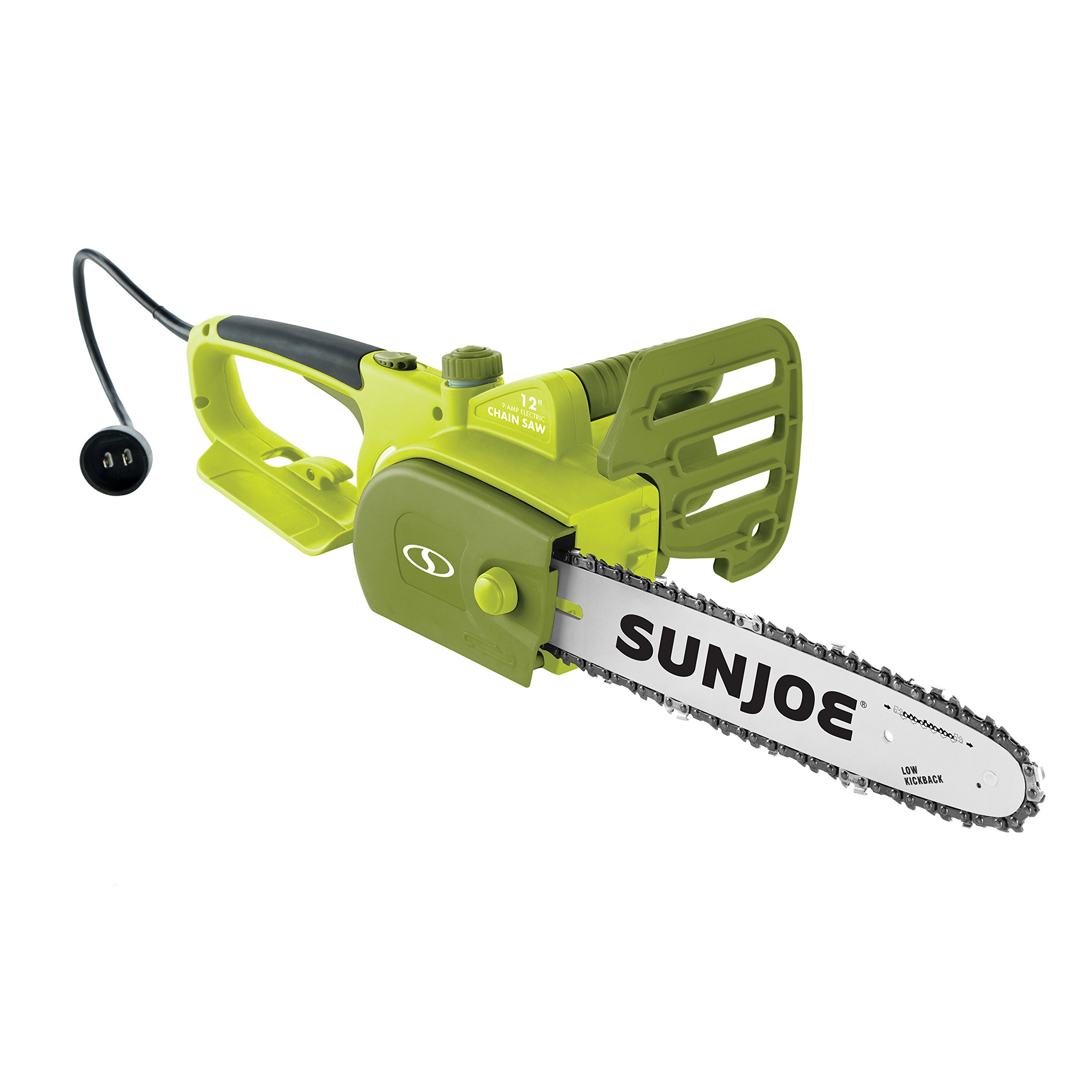 Sun Joe SWJ698E 12-inch 9-Amp Electric Chain Saw with Kickback Safety Brake