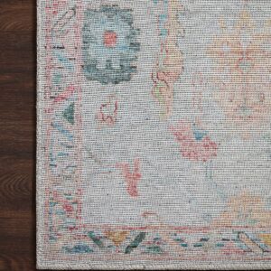 Loloi II Elysium Collection ELY-01 Pebble/Multi 8'-6" x 11'-6" Area Rug