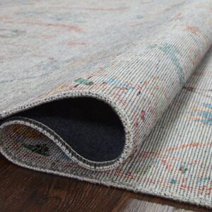 Loloi II Elysium Collection ELY-01 Pebble/Multi 8'-6" x 11'-6" Area Rug