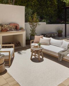 loloi amber lewis x loloi malibu collection mab-05 tan / dove, 8'-10" x 12'-2", indoor/outdoor, area rug