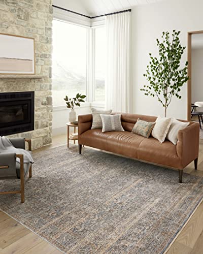 Loloi Angela Rose x Blake Ocean/Mocha 7'-10" x 10'-2" Area Rug