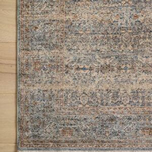 Loloi Angela Rose x Blake Ocean/Mocha 7'-10" x 10'-2" Area Rug