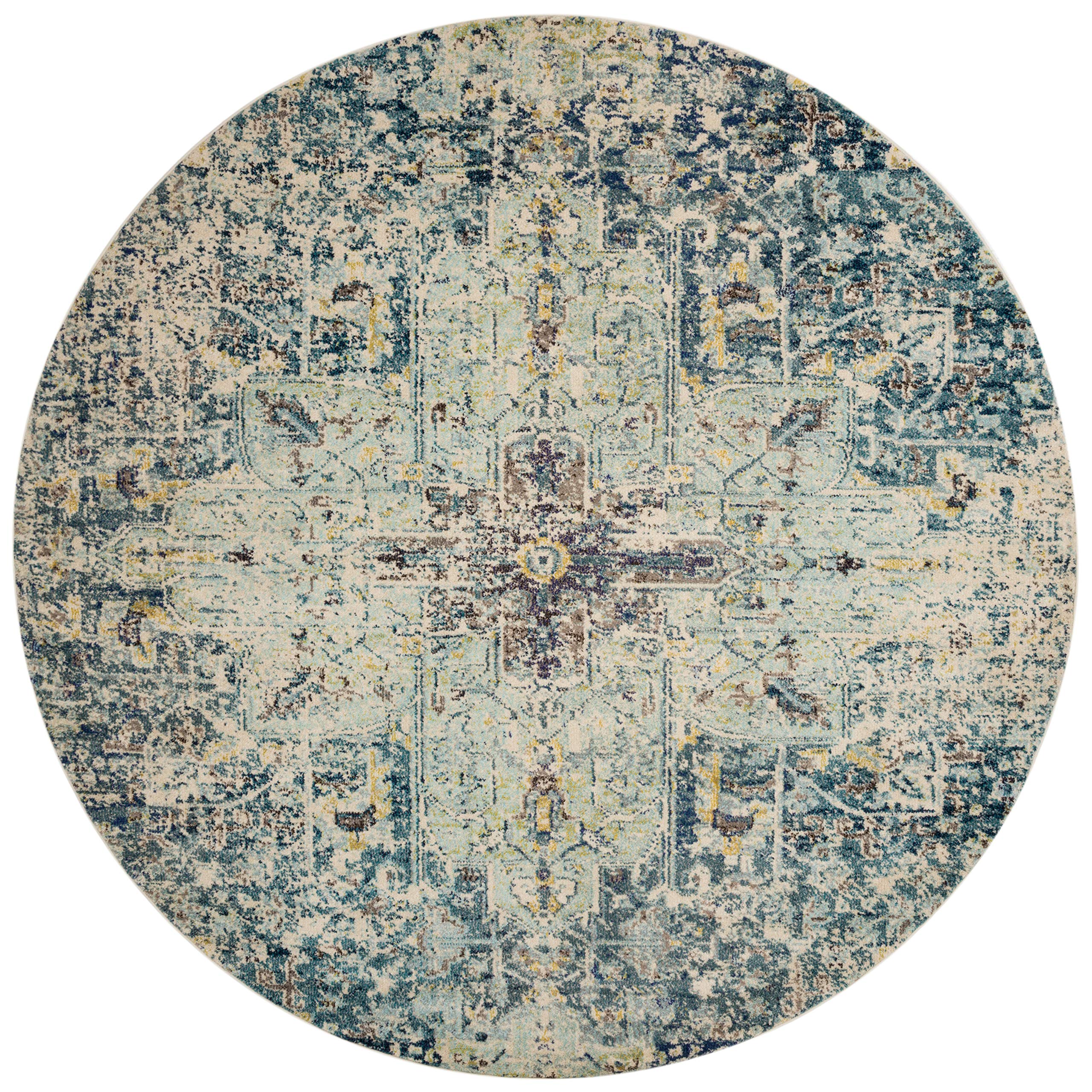 Loloi II Nadia NN-07 Aqua Transitional Area Rug 9'-0" x 12'-0"