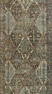 Loloi Magnolia Home by Joanna Gaines x Banks Spice/Blue 7'-6" x 9'-6" Area Rug