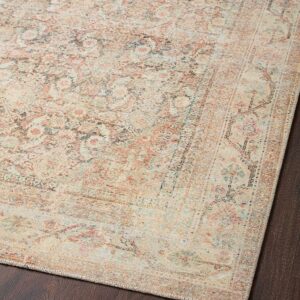 Loloi II Adrian Collection ADR-01 Area Rug 7'-6" x 9'-6" Natural/Apricot Rectangular 0.19" Thick