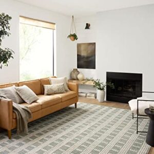 Loloi Angela Rose x Colton Ivory/Sage 9'-0" x 12'-0" Area Rug