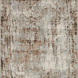 Loloi II Austen Collection AUS-01 Area Rug 7'-10" x 10'-6" Natural/Mocha Rectangular 0.38" Thick