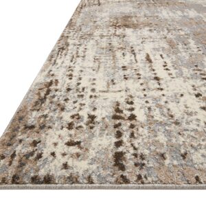 Loloi II Austen Collection AUS-01 Area Rug 7'-10" x 10'-6" Natural/Mocha Rectangular 0.38" Thick