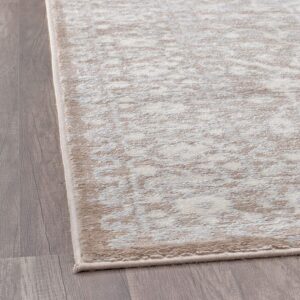 Rugs America LX20A Vanilla Vintage Transitional Area Rug 9' x 12'