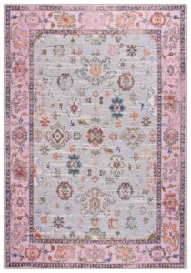 gln rugs machine washable area rug, rugs for living room, rugs for bedroom, bathroom rug, kitchen rug, printed vintage rug, home decor traditional carpet (2' x 3')