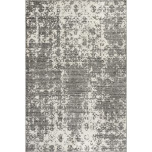 nuLOOM Deedra Modern Abstract Area Rug - 8x12 Area Rug Modern/Contemporary Grey/Ivory Rugs for Living Room Bedroom Dining Room Kitchen