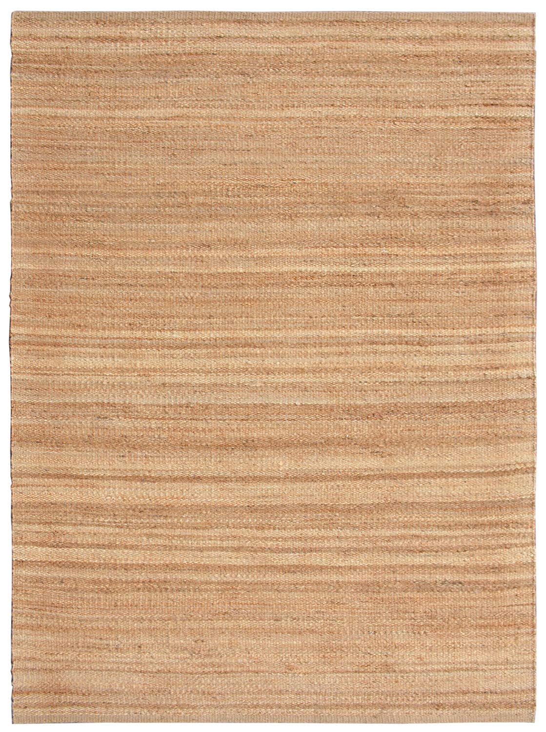 Antep Rugs Natural 5x7 Indoor Hand Woven Fiber Jute Area Rug (Natural, 5' x 7'6")