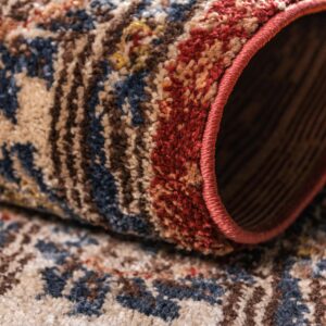 Rugs.com Eden Collection Rug – 9' x 12' Terracotta Medium Rug Perfect for Living Rooms, Large Dining Rooms, Open Floorplans