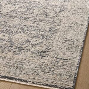 Loloi Amber Lewis x Alie Charcoal/Beige 9'-6" x 13'-1" Area Rug