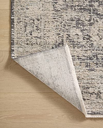 Loloi Amber Lewis x Alie Charcoal/Beige 9'-6" x 13'-1" Area Rug