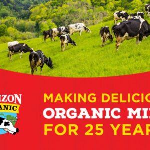 Organic Shelf Stable Whole Milk Boxes, Horizon Whole Milk Single Serve, 8.0 Fl oz (Pack of 6) Every Order is Elegantly Packaged in a Signature BETRULIGHT Branded Box!