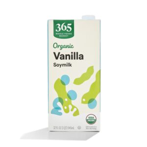 365 by whole foods market, organic vanilla soy beverage, 32 fl oz