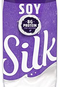 Silk Shelf-Stable Soymilk Singles, Very Vanilla, Dairy-Free, Vegan, Non-GMO Project Verified, 8 oz., 18 Pack