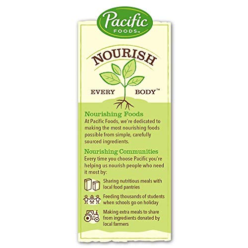 Pacific Foods Organic Unsweetened Coconut Milk, Plant Based Milk, 32 oz Carton (12 Pack)