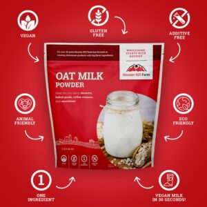 Hoosier Hill Farm Instant Oat Milk Powder, 3LB (Pack of 1)