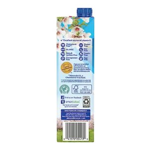 Almond Breeze Dairy Free Almondmilk, Unsweetened Original, 32 Ounce (Pack of 12)