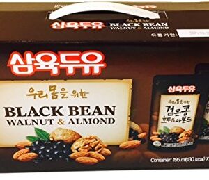 Sahmyook Black Bean With Walnut & Almond Soy Milk, 6.5 Fl. Ounce (Pack of 20)