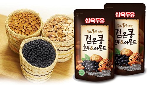 Sahmyook Black Bean With Walnut & Almond Soy Milk, 6.5 Fl. Ounce (Pack of 20)