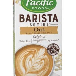 Pacific Natural Foods Oat Milk Barista Series-Non-Dairy Gluten Free- 32 oz ea- case of 4