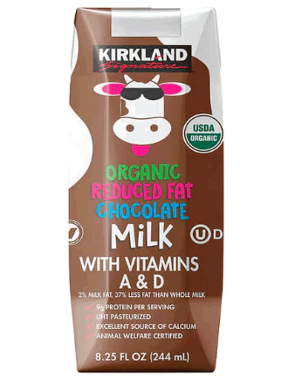 Organic Milk Chocolate | Grass Fed Vegan Milk With 8g Protein | Shelf Stable Single Serve Cartons | On-The-Go | 8.25 FL oz 6 Pack | Every Order is Elegantly Packaged in a Signature BETRULIGHT Branded Box!