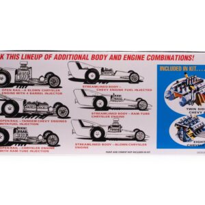 AMT Fiat Double Dragster 1:25 Scale Model Kit