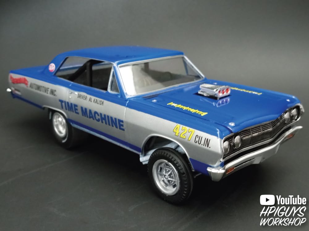 AMT 1965 Chevy Chevelle AWB Time Machine 1:25 Scale Model Kit