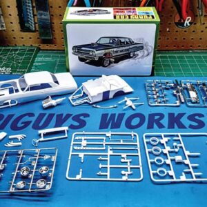 AMT 1965 Chevy Chevelle AWB Time Machine 1:25 Scale Model Kit