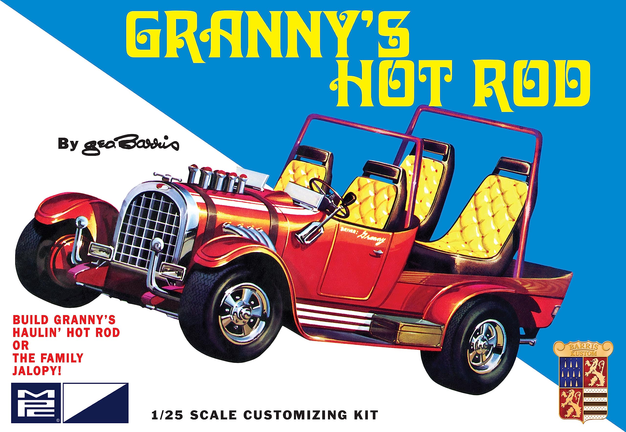 MPC Granny's Hot Rod George Barris 1:25 Scale Model Kit