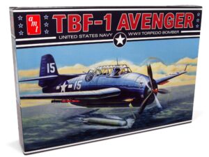 amt tbf avenger 1:48 scale model kit