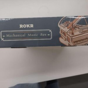 ROKR 3D Wooden Puzzles for Adults 223pcs Piano Model Kit 1:20 Scale Building Puzzles Wooden Music Box Unique Gift for Men Women Hobbies for Birthday Christmas