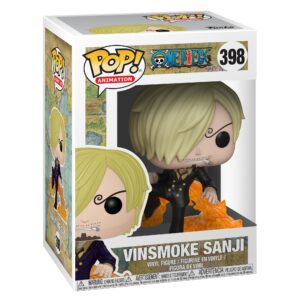 funko pop animation: one piece - sanji (fishman) collectible figure, multicolor