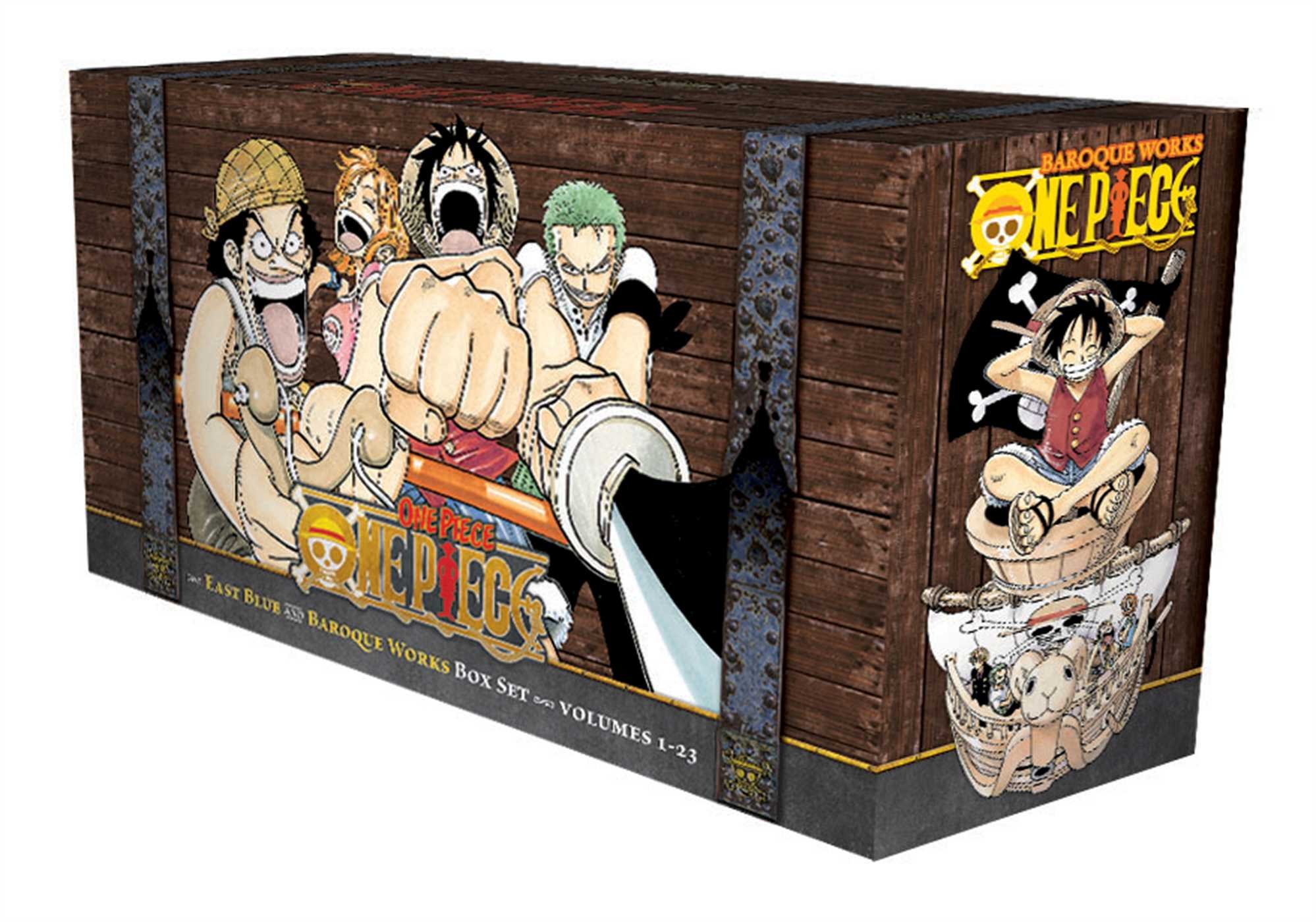 One Piece Box Set: East Blue and Baroque Works, Volumes 1-23 (One Piece Box Sets)