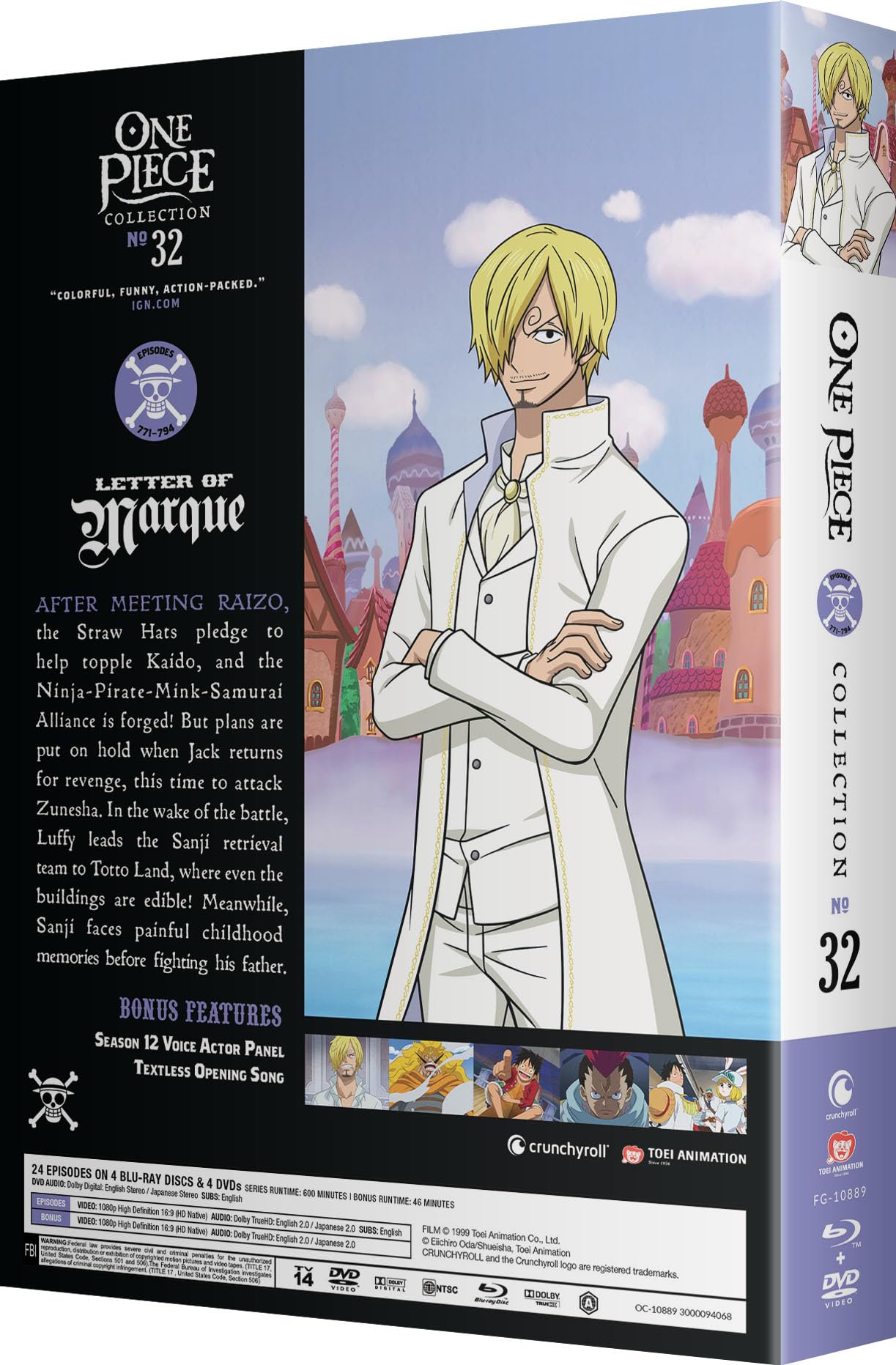 One Piece: Collection 32 - Blu-ray + DVD