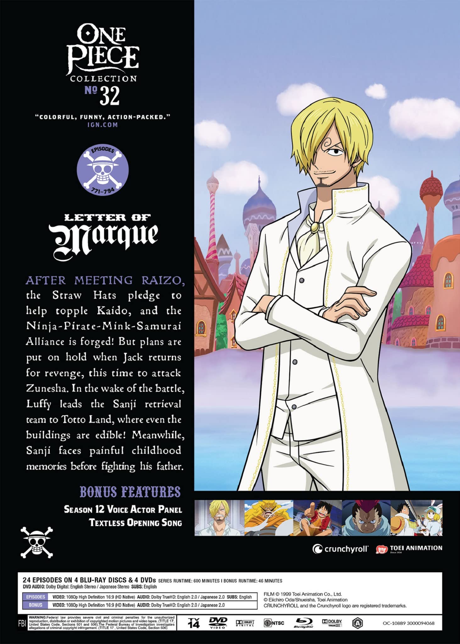 One Piece: Collection 32 - Blu-ray + DVD