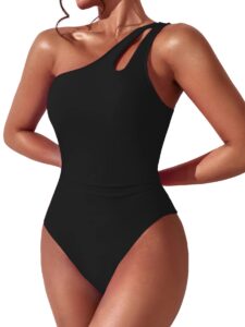 beilon one piece swimsuit (as1, alpha, l, regular, regular, black)