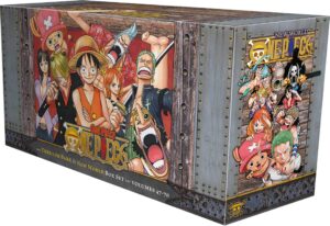 one piece box set 3: thriller bark to new world: volumes 47-70 with premium (3) (one piece box sets)