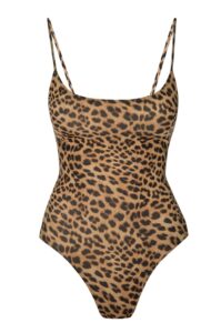 narecte sexy one piece bathing suit for women tummy control high cut one piece swimsuit womens leopard l